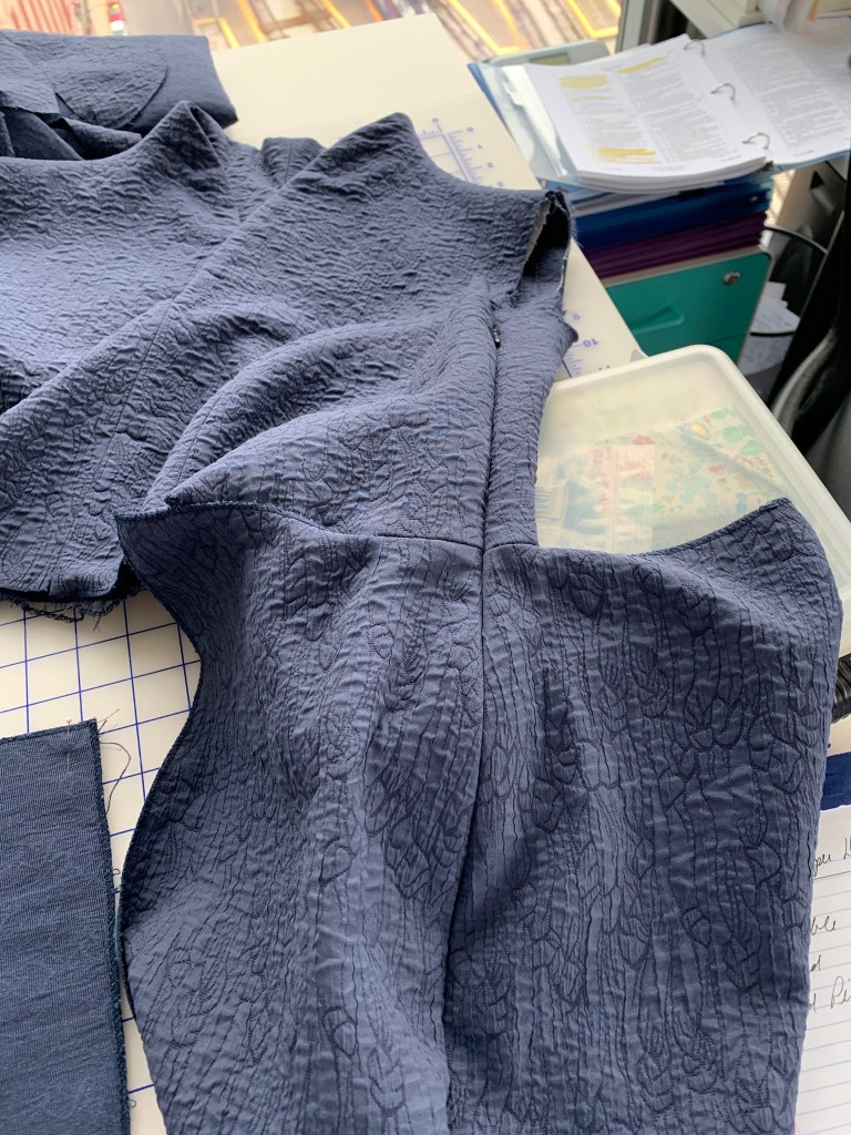 Storm Blue Dress – The Couture Counsellor